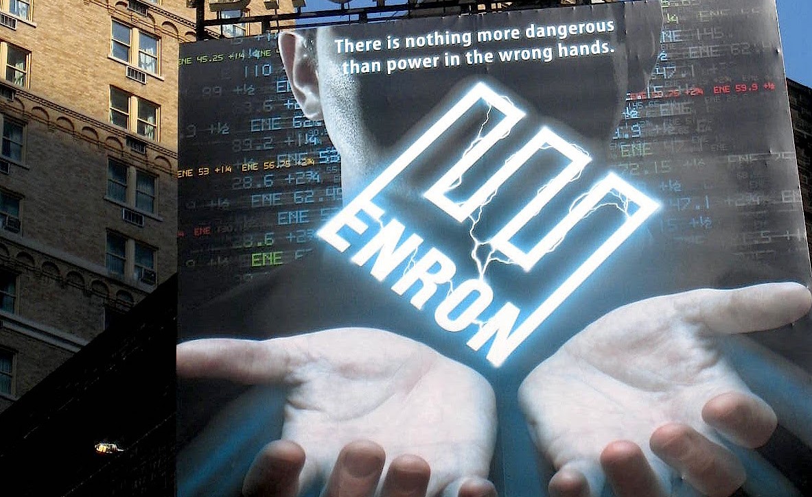 Компания, обманувшая всех: взлет и падение Enron